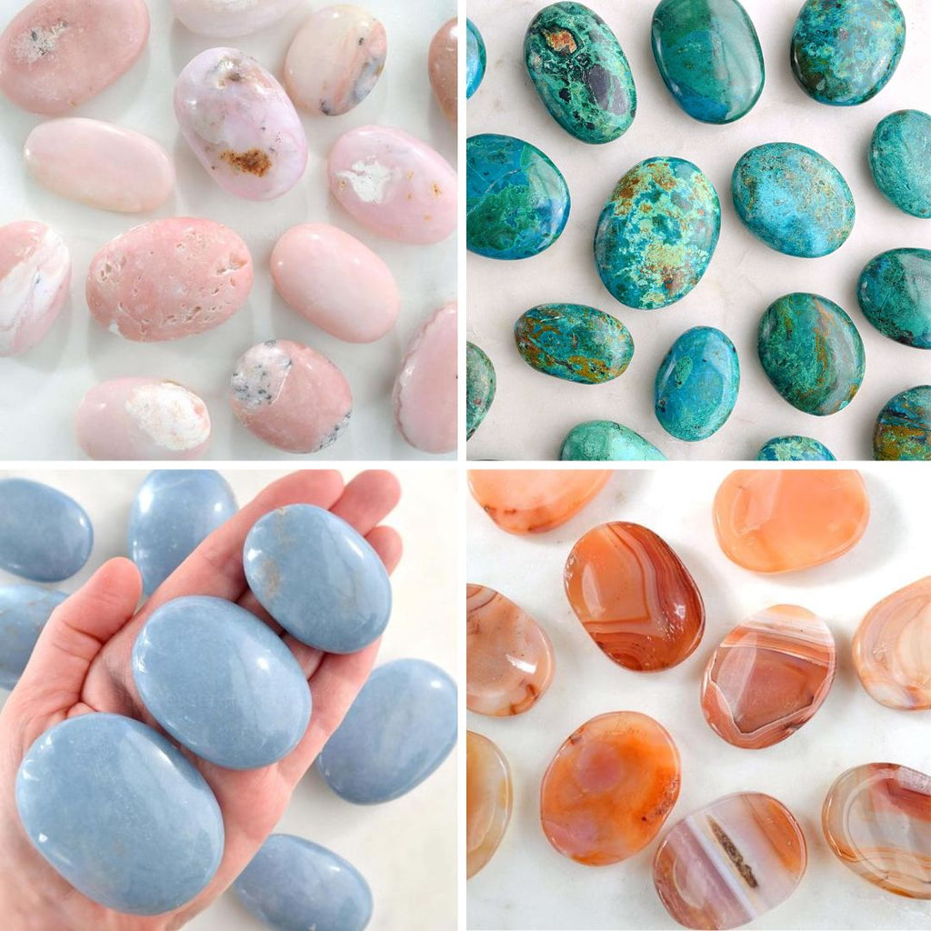 Crystal Palm Stones & Worry Stones | The Essential Collection
