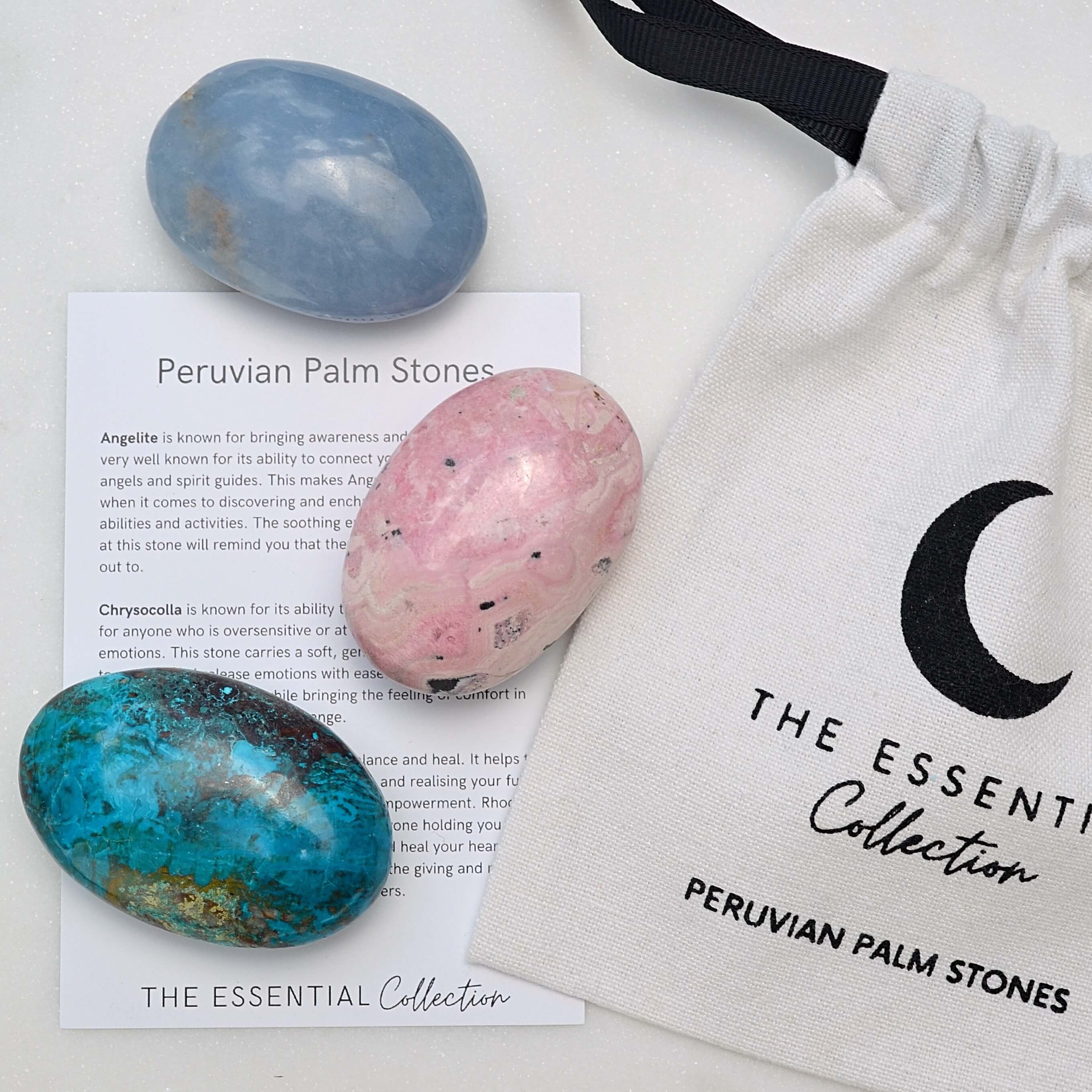 Palm Stone Crystal Kit – The Essential Collection