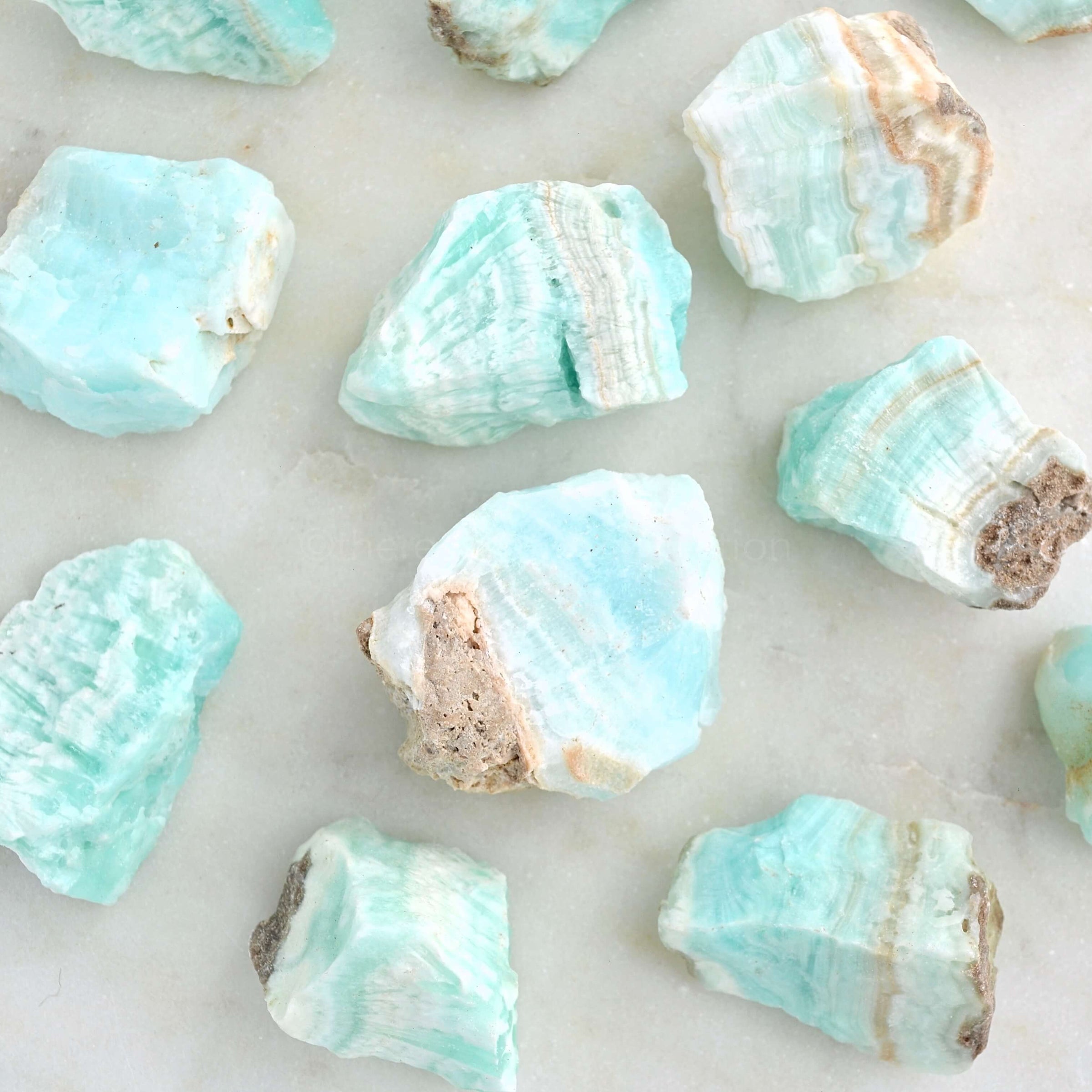 Raw Caribbean Calcite Crystals – The Essential Collection