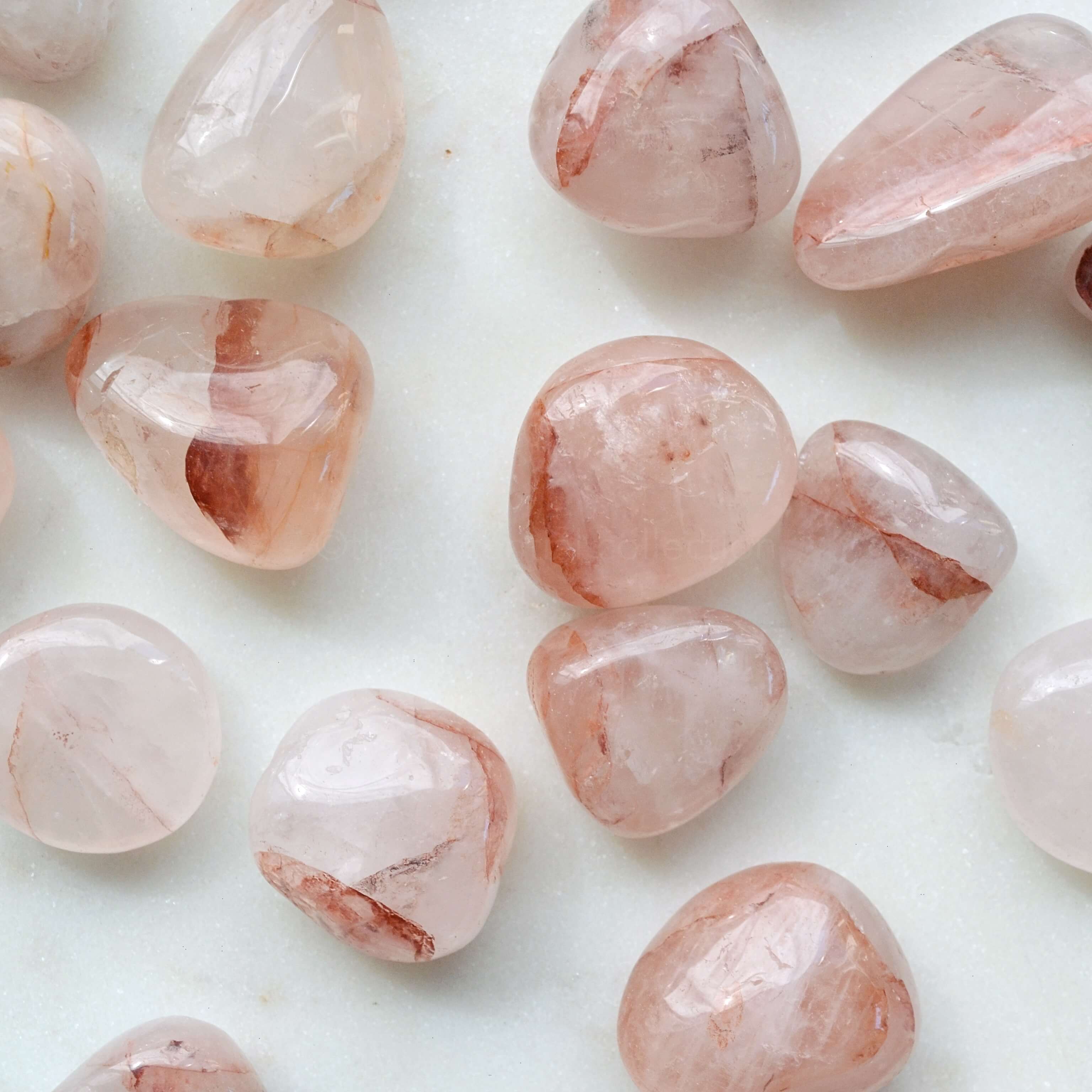 Fire Quartz Tumbled Crystals – The Essential Collection