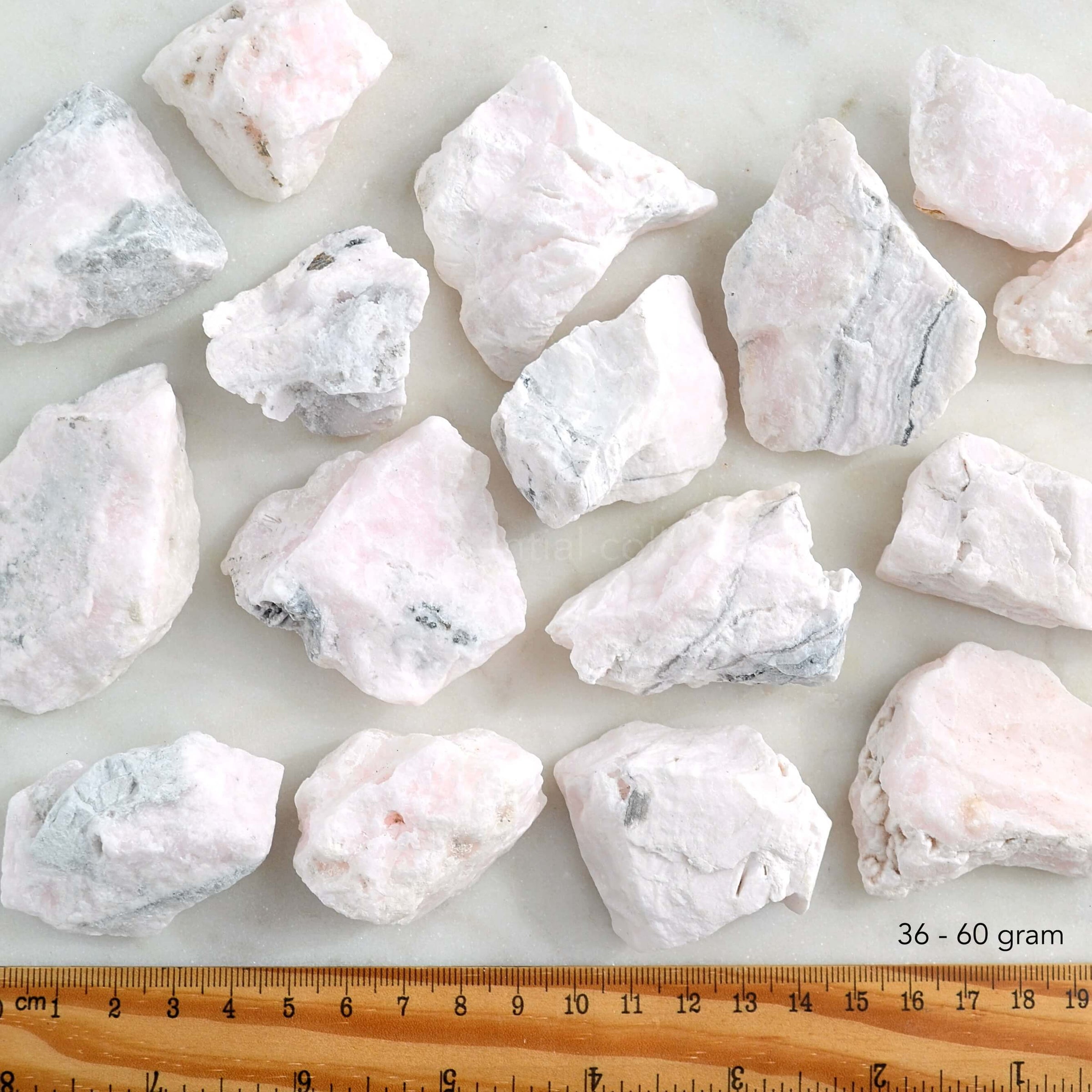 Raw Pink Mangano Calcite Crystals – The Essential Collection