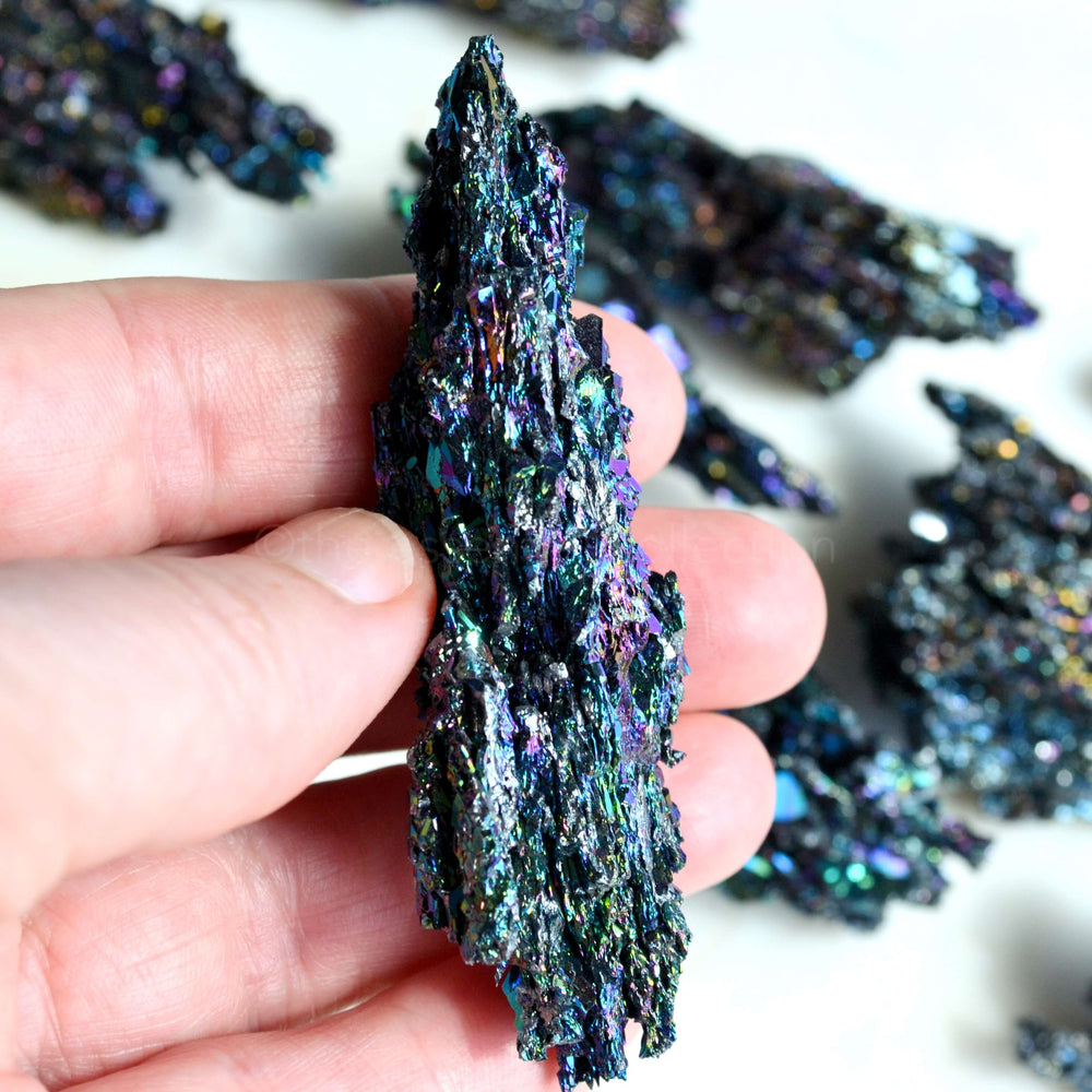Raw Rainbow Hematite Crystals – The Essential Collection