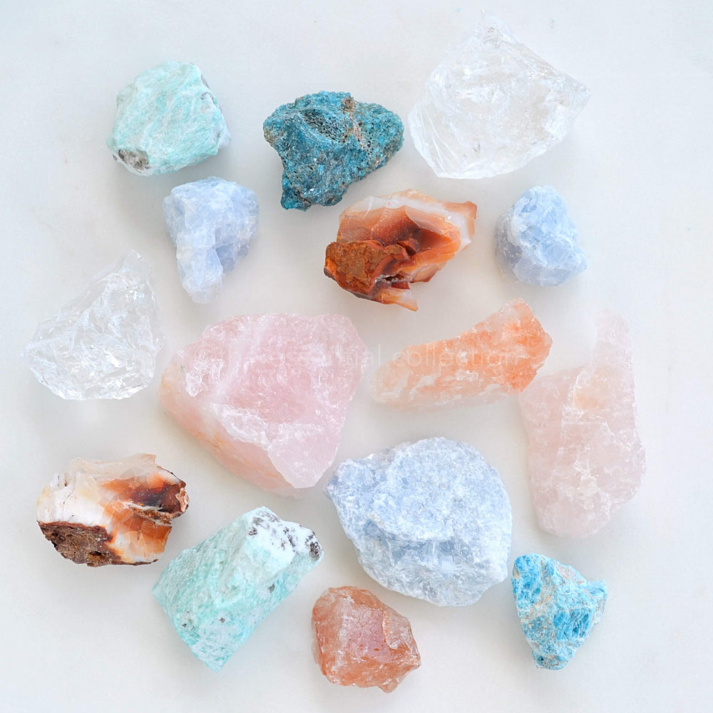 Crystal Confetti | Raw/Rough Crystals – The Essential Collection