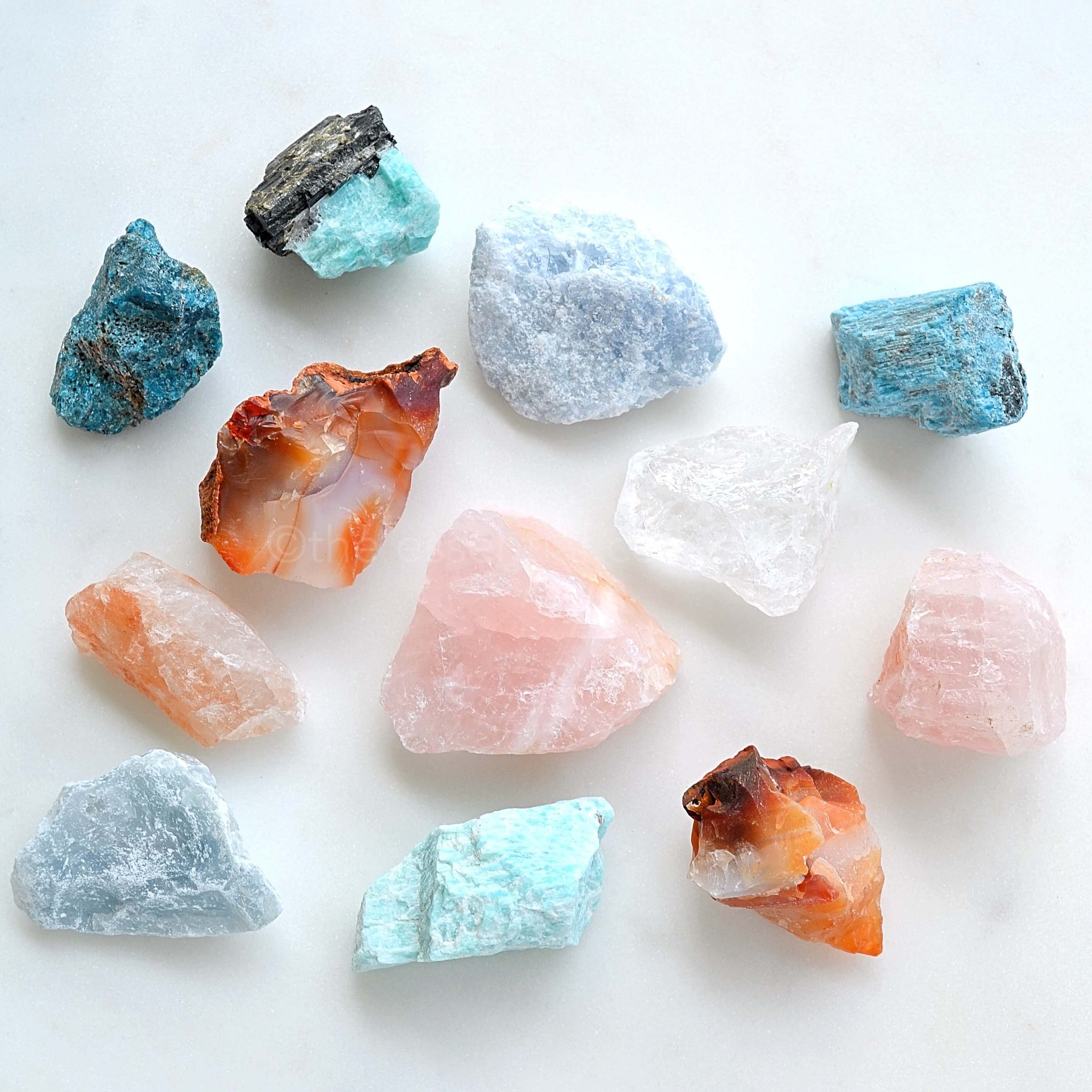 Crystal Confetti | Raw/Rough Crystals – The Essential Collection